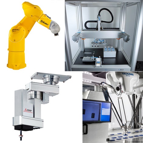 A look at articulated, SCARA, cartesian and delta robots | Control Design