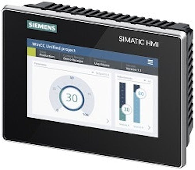 Simatic HMI Unified Comfort panels | Control Design