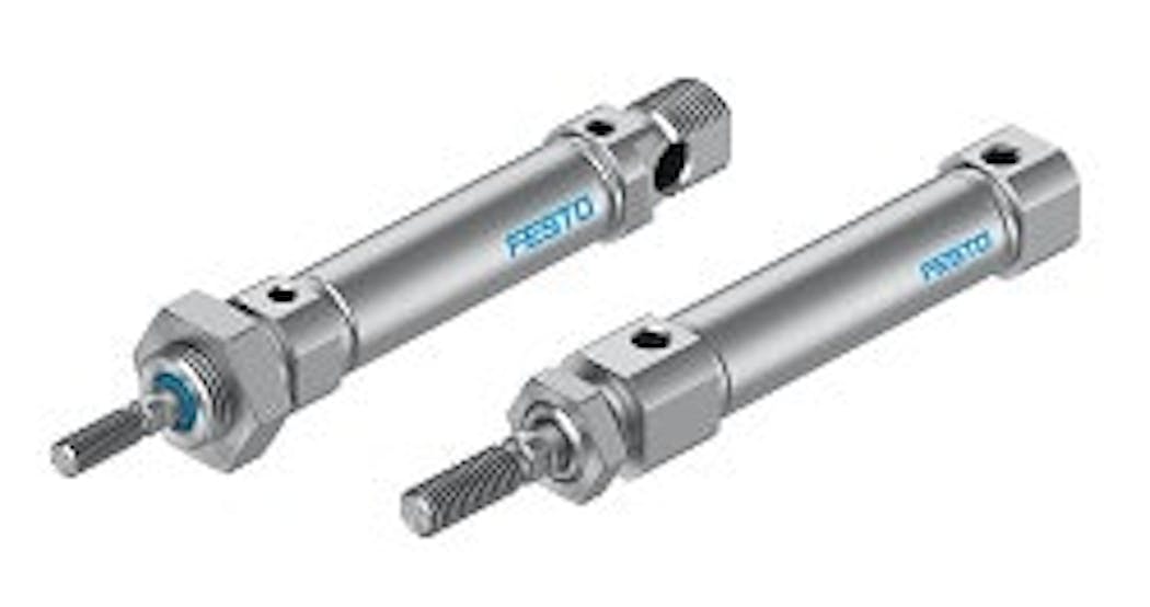 Pneumatic Components: Festo Space-optimized pneumatic cylinder ...