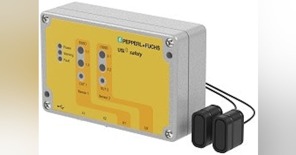 Measurement And Sensing Pepperl Fuchs Ultrasonic Safety Sensor