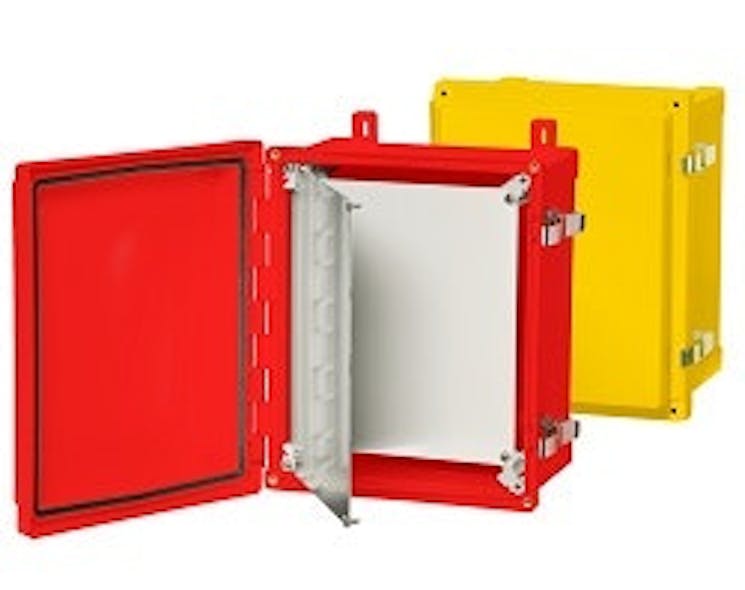 Industrial Enclosure: Fibox Custom color enclosures | Control Design
