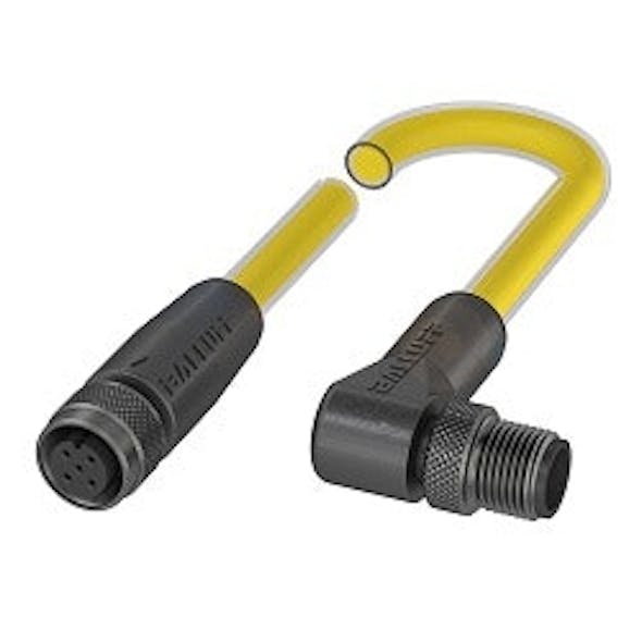 Connectivity: Balluff TPE-jacketed cables with silicone tubing ...