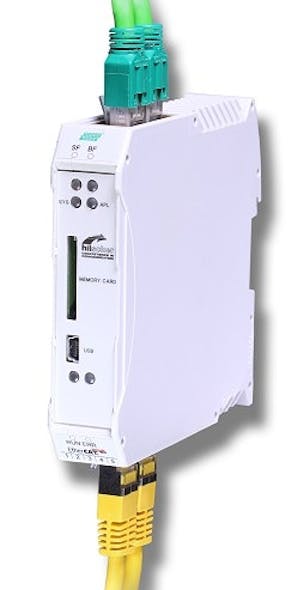 Hilscher Multiprotocol gateway for industrial Ethernet networks ...