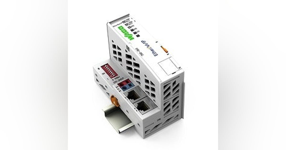 Input/Output: Wago Fieldbus couplers for I/O system | Control Design Input/Output: Wago Fieldbus couplers for I/O system | Control Design