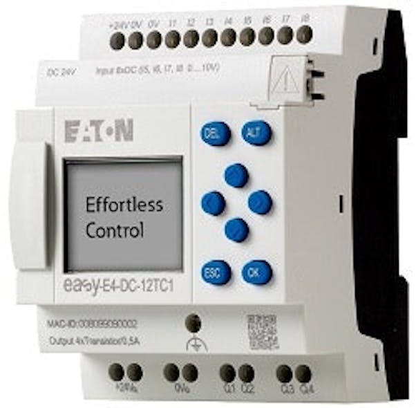 Eaton Nano PLC with intelligent front-panel display | Control Design