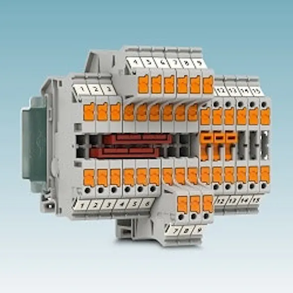 Input/Output: Phoenix Contact Side-entry push-in connection technology ...