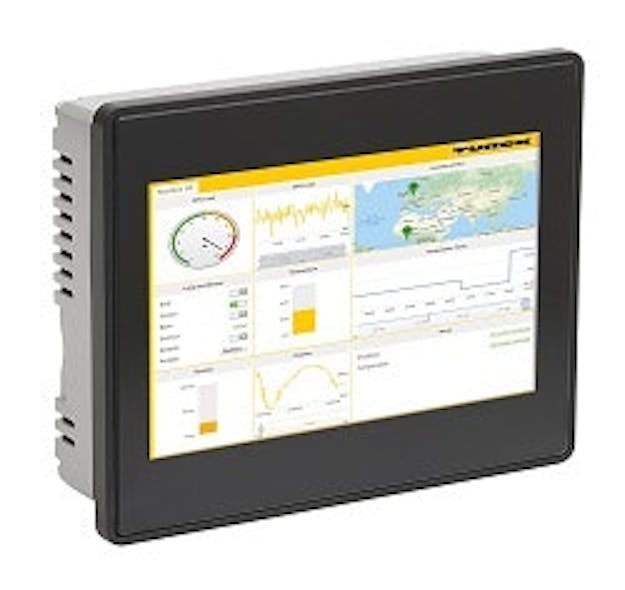 Turck HMI interface and logic controller in one | Control Design