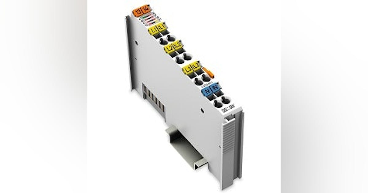 Measurement and Sensing: Wago Three-phase shunt current measurement ... Measurement and Sensing: Wago Three-phase shunt current measurement ...
