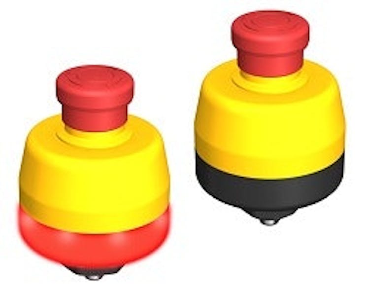 Machine Safety: Banner Engineering Illuminated e-stop buttons | Control ...