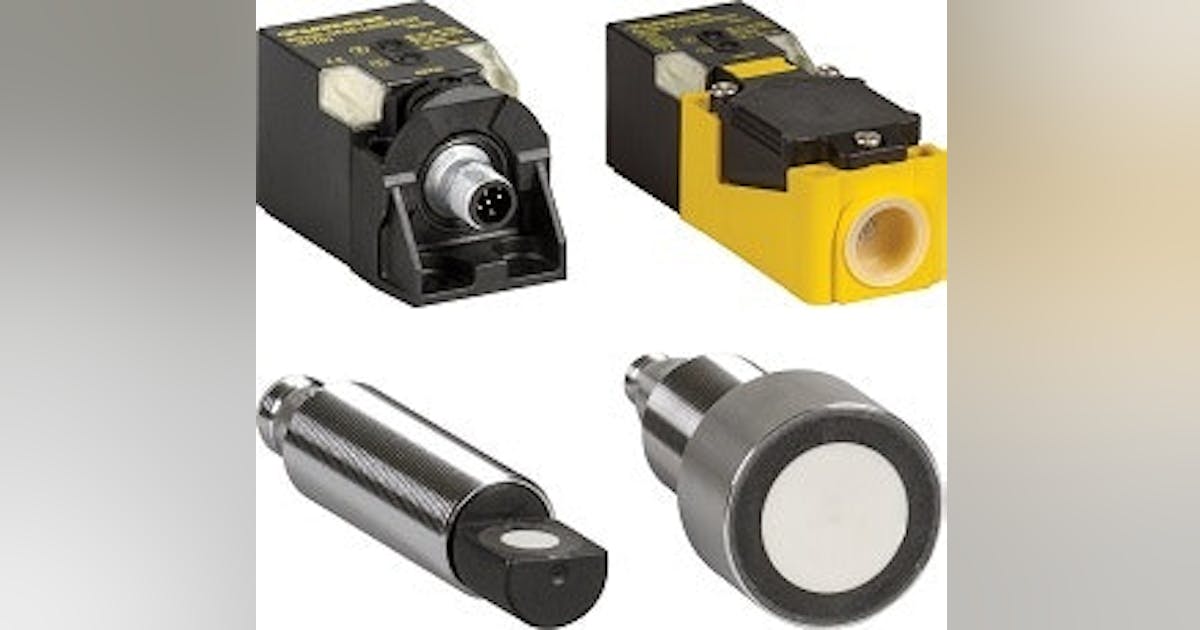 Turck Ultrasonic sensors line extensions | Control Design Turck Ultrasonic sensors line extensions | Control Design