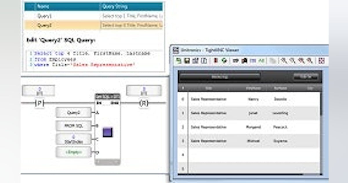 Software: Unitronics HMI + PLC software with SQL connectivity | Control ... Software: Unitronics HMI + PLC software with SQL connectivity | Control ...