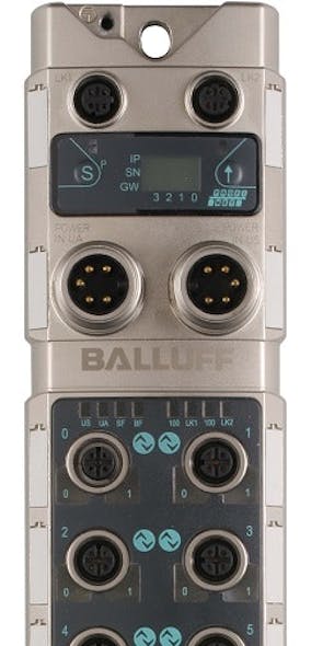Input/Output: Balluff 16-port IO-Link Master with Profinet | Control Design