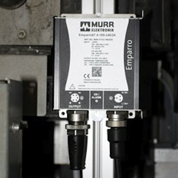 Control: Murrelektronik's Emparro67 Power Supply Units | Control Design