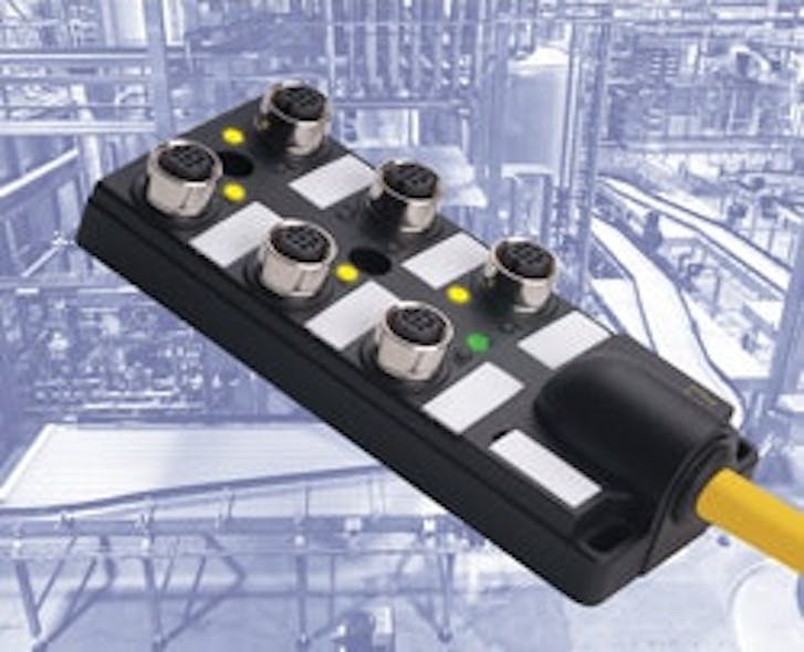 Industrial Networking: Turck's Six-Port M12 Passive Junction Box ...