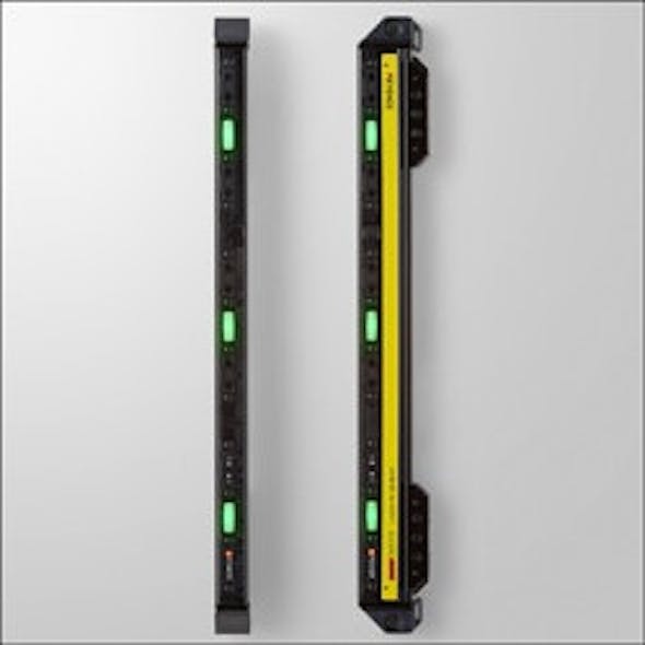 Machine Safety: Keyence's Reduced Footprint GL-S Safety Light Curtain ...