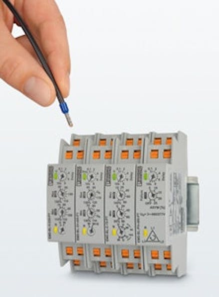 Controllers: Phoenix Contact's EMD-BL (Basic Line) Monitoring Relays ...