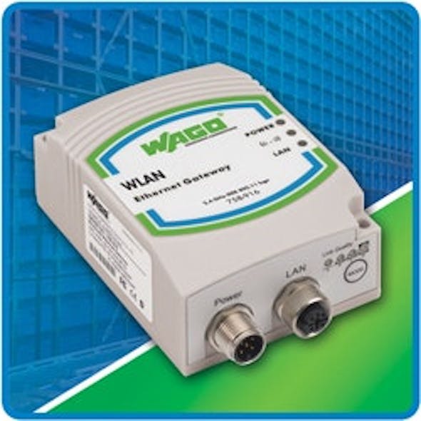 Industrial Networking: Wago's IP65 WLAN Wireless Ethernet Gateways ...