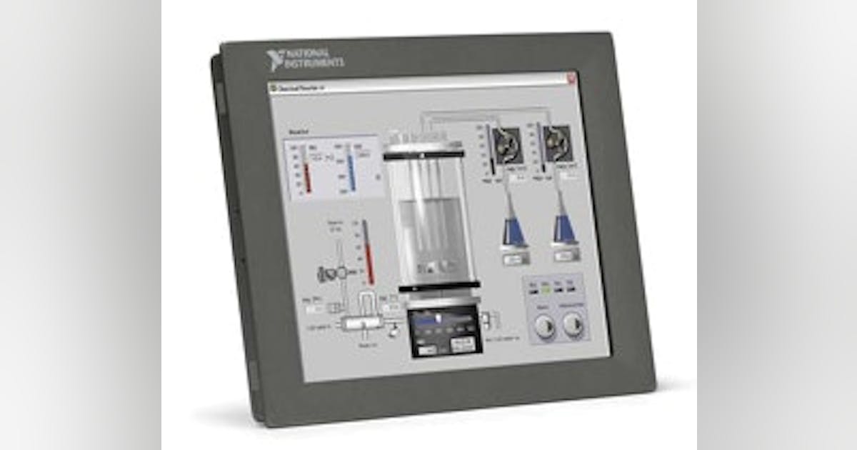Hmi National Instruments Tpc 2206 And Tpc 2212 Touch Panel Computers Control Design
