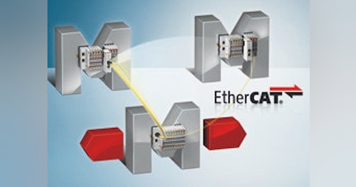 Remote Inputoutput Beckhoff Automations Ethercat Io Devices With Fast Hot Connect Control