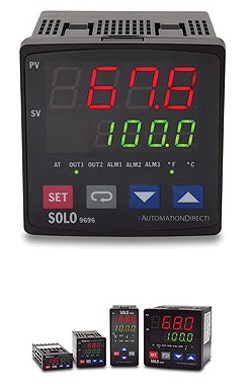 Industrial Controllers: AutomationDirect's 24 VDC Temperature Controllers | Control Design