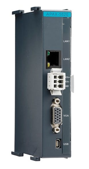 Industrial PCs | Advantech APAX-5000 CPU | Control Design | Control Design