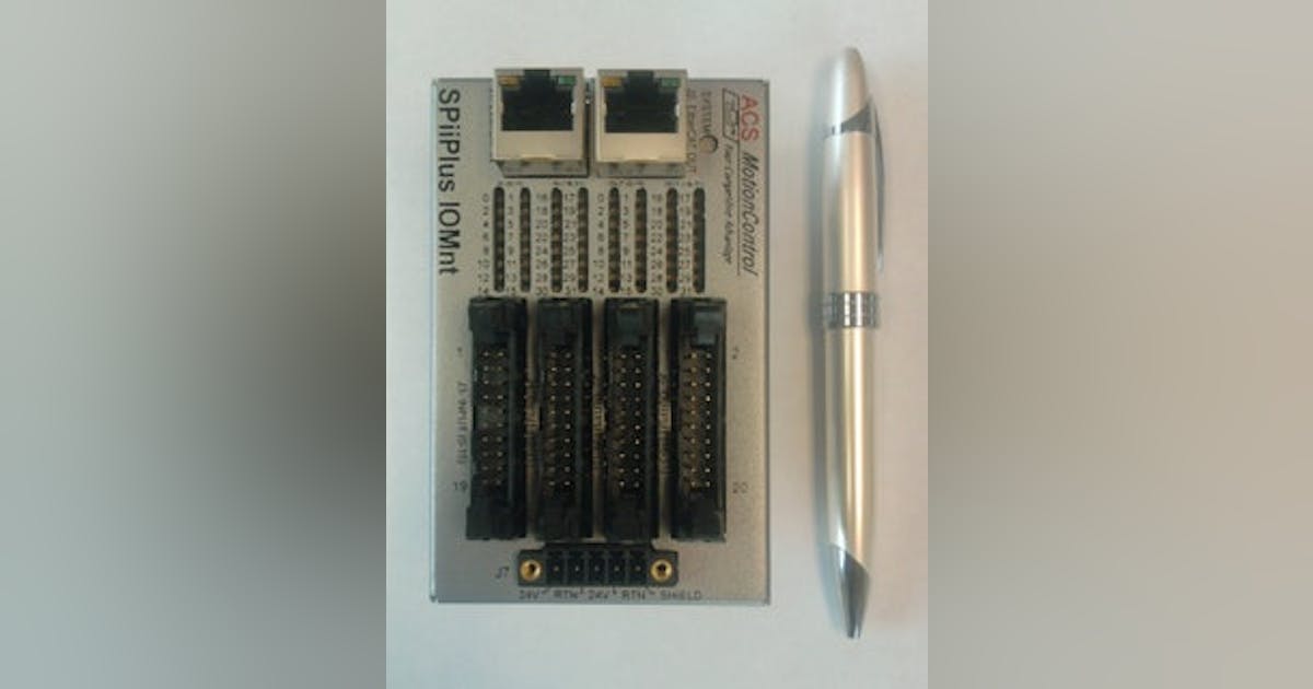 I O Systems Acs Motion Controls Digital I O Modules For Ethercat