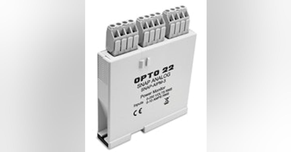 Industrial Measurement Module Opto 22s Snap Aipm 3 Analog Input