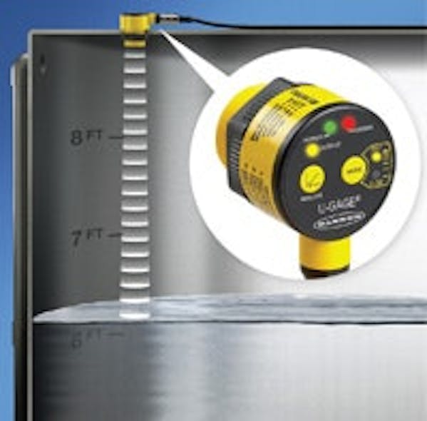 Sensors | Banner Engineering's U-Gage T30UX ultrasonic sensor | Control ...