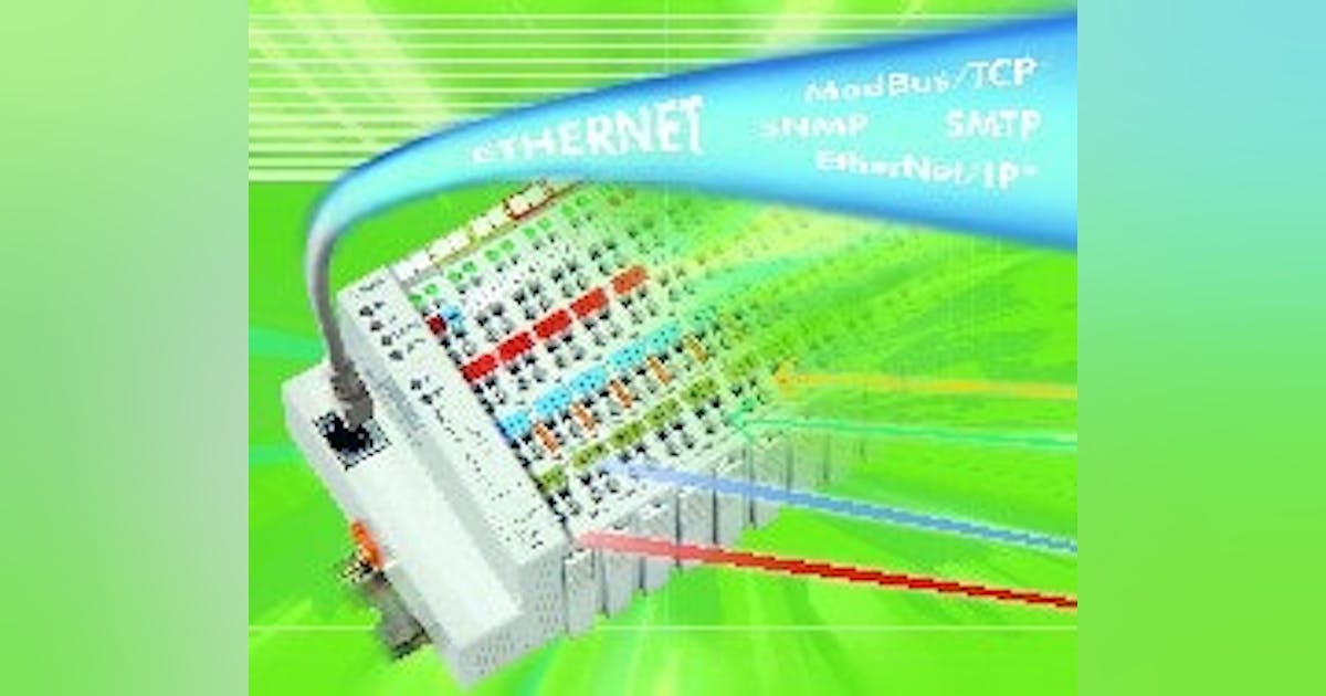 Ethernet Controller Offers New Functions Control Design
