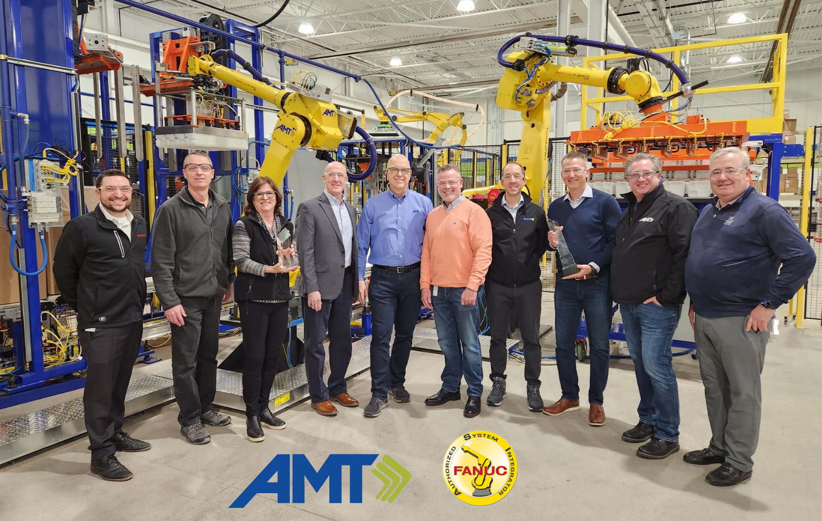 AMT recognized by Fanuc | Control Design