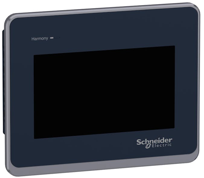 Schneider Harmony ST6 HMI displays | Control Design