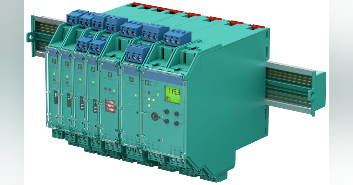 Pepperl Fuchs K System Intrinsic Safety Barriers Control Design